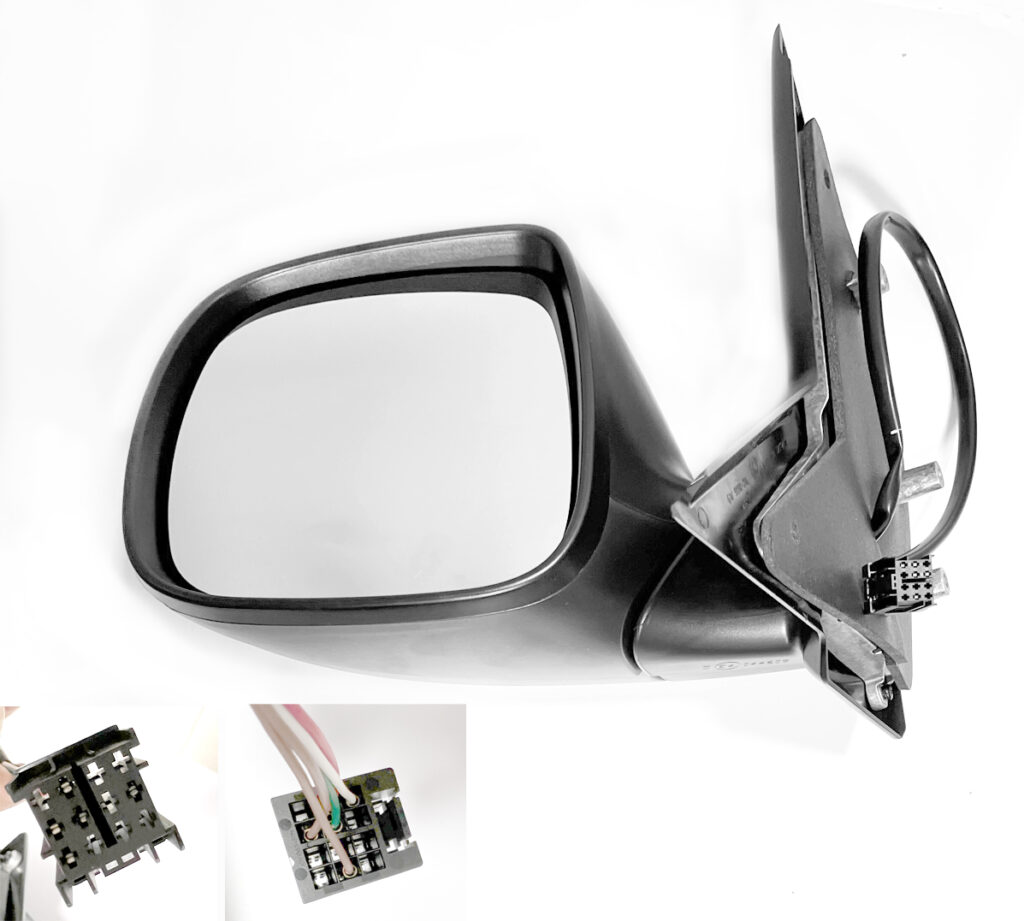 Transporter Wing Mirror. Electric. LHS. 2016 to 2024