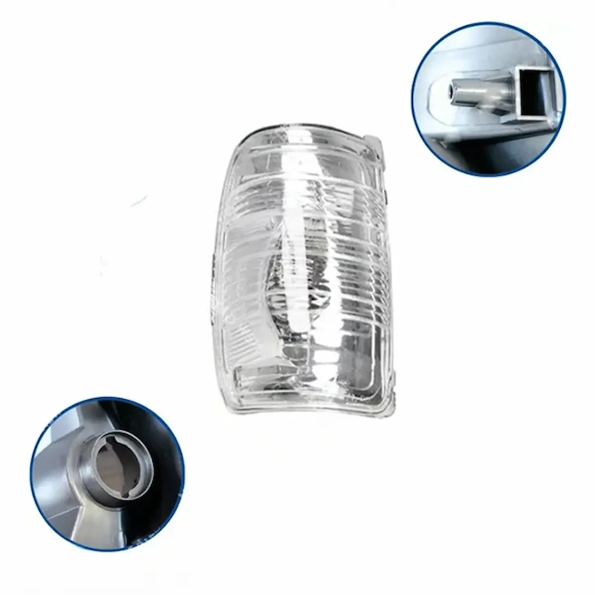 Ford Transit Wing Mirror Indicator Lens Clear | LHS | 19-25