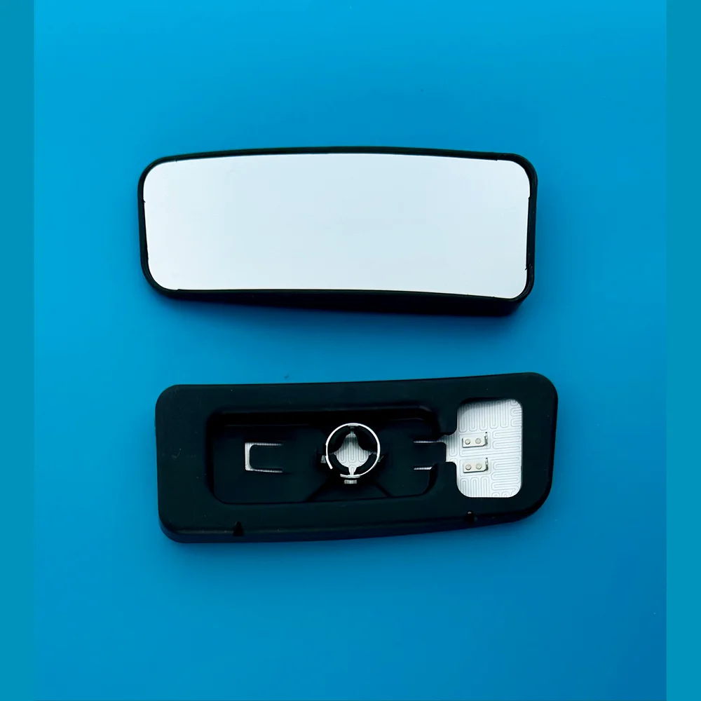 VW Crafter Mirror Glass With Base Heated. Convex. LHS. 12-18