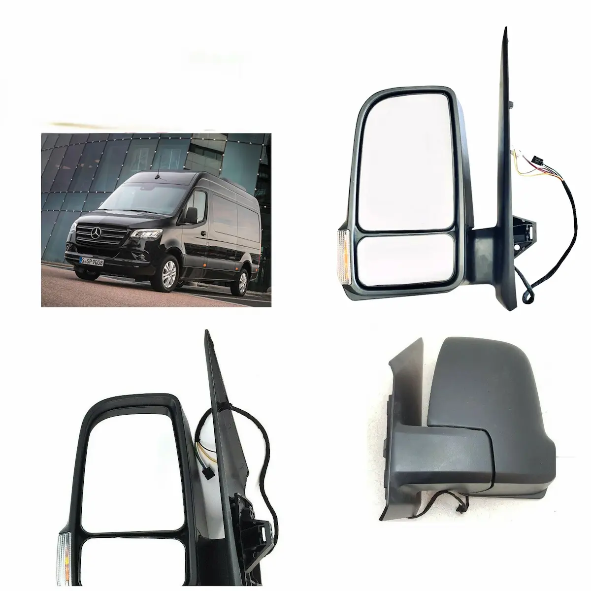 Sprinter Wing Mirror. Electric. Short Arm. LHS. 2018-2025