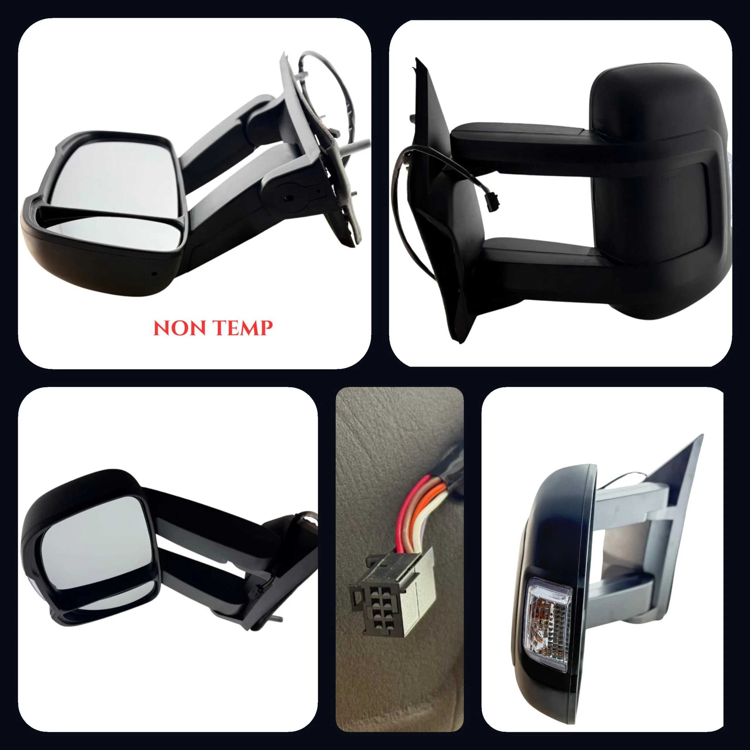 Citroen Relay Wing Mirror Replacement Unit. Electric. LHS. 06-25