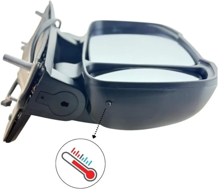 Citroen Relay Electric Wing Mirror Replacement. Short Arm. RHS. 06-25