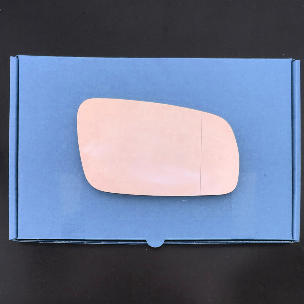 Audi A4 Wing Mirror Glass Replacement. Blue Tinted. RHS. 1995-1998