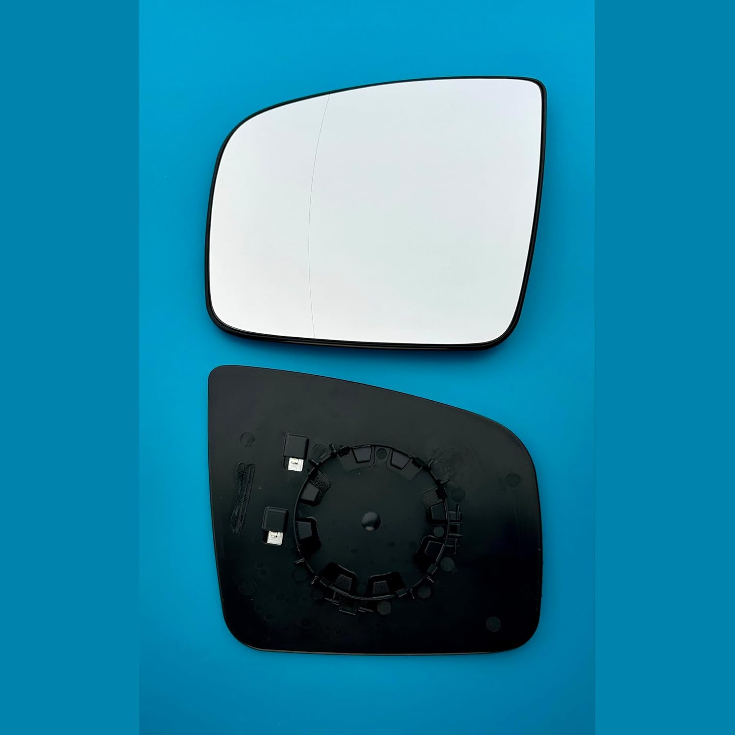 Mercedes Vito Wing Mirror Glass With Base - Passenger Side 2011-2013 - Van Wing Mirror Glass