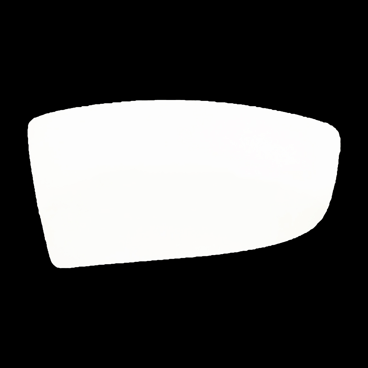 Ford Transit Chassis Cab Mirror Glass - Convex - LHS - 2014-2024