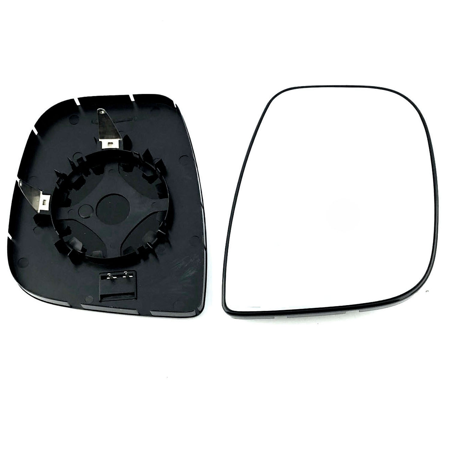 Peugeot Partner Driver Wing Mirror Glass With Base. 2018-2025