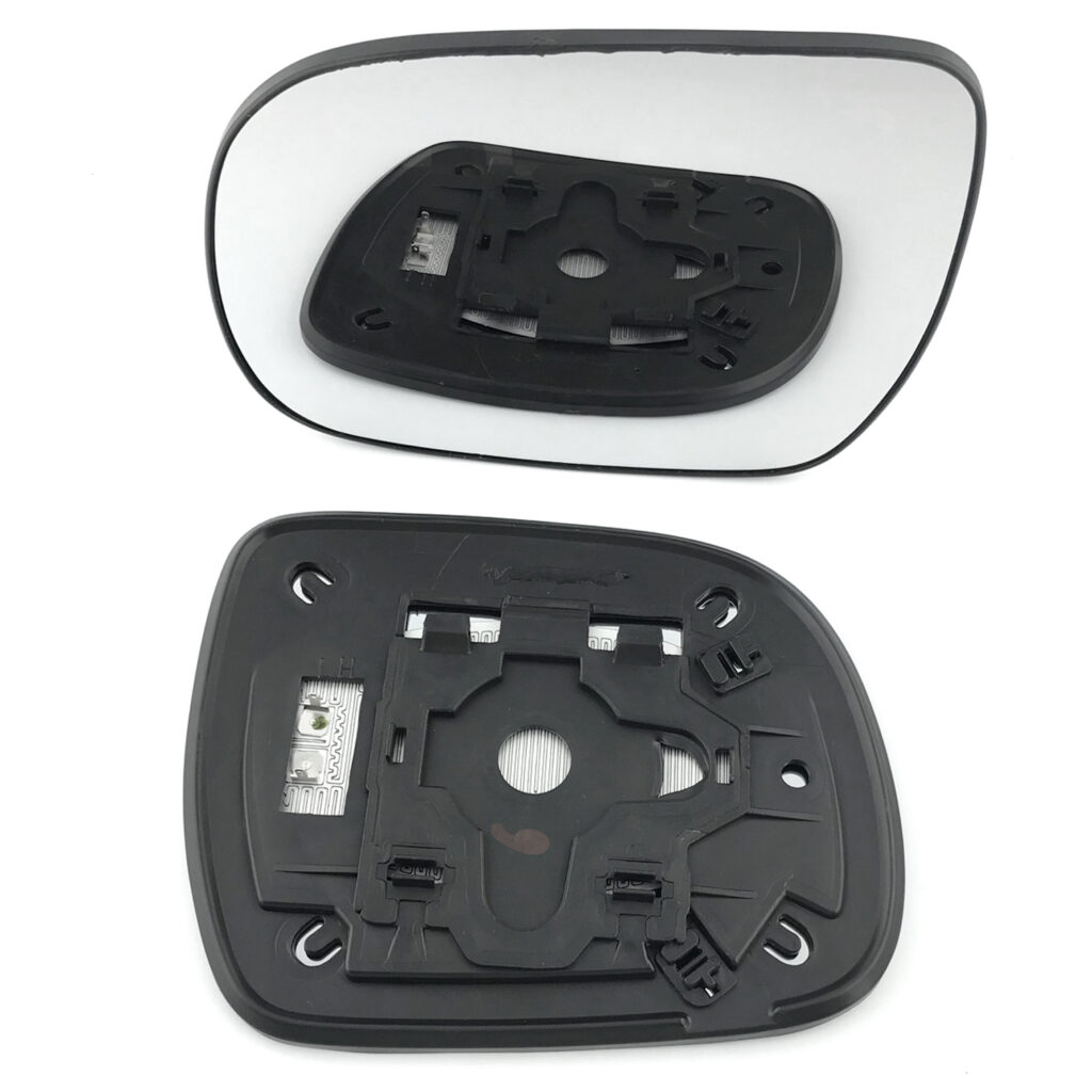 Toyota Hilux Wing Mirror Glass With Base Non-Heated Convex . LHS 2005-2019