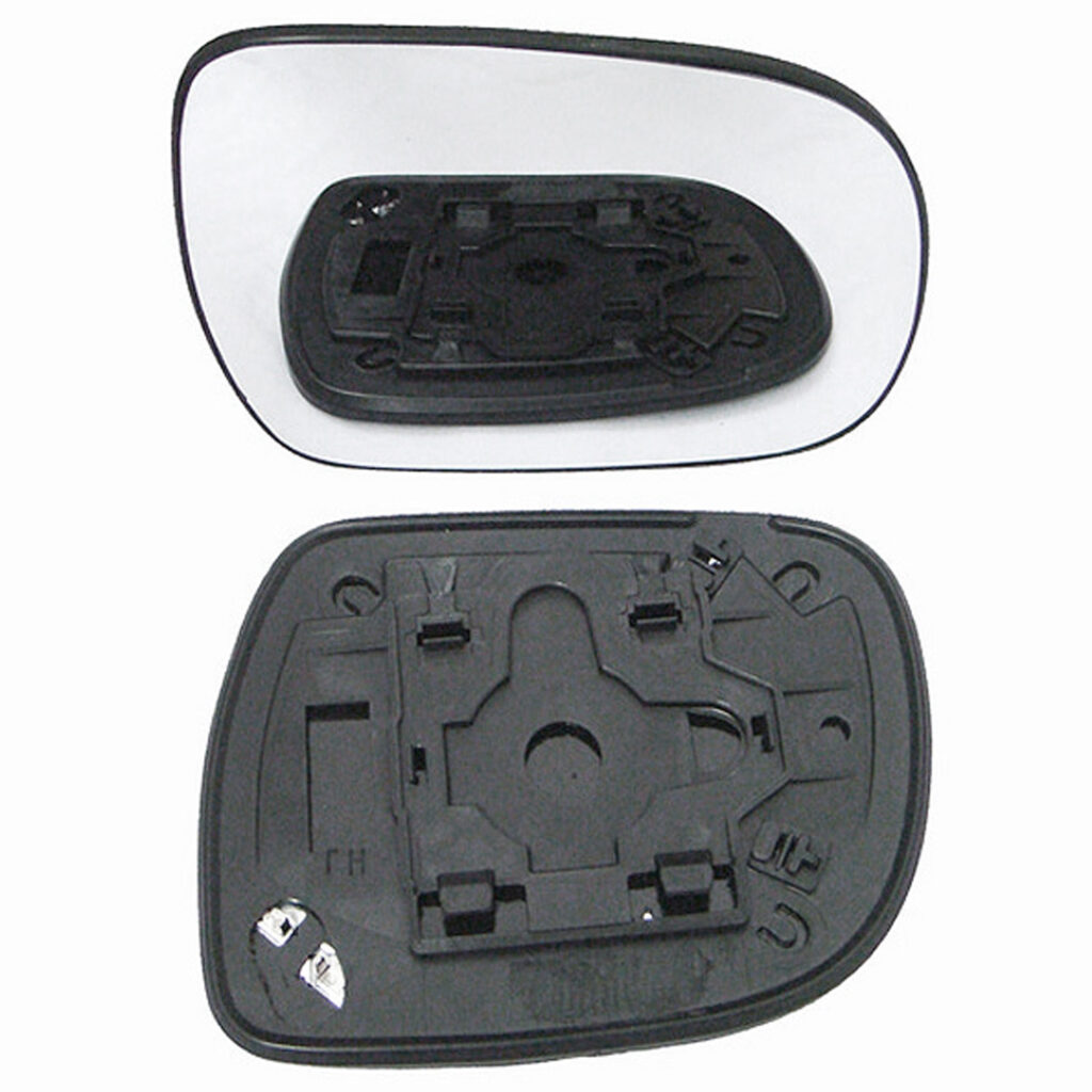 Toyota Hilux Wing Mirror Glass With Base -Heated Convex . RHS 2005-2019