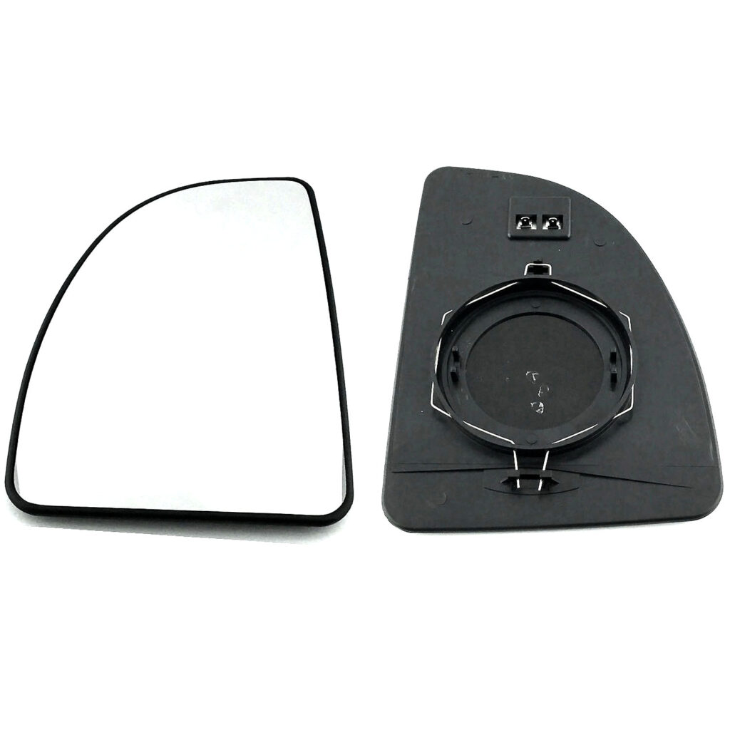 Jumpy Wing Mirror Glass With Base Heated - LHS - 1999-2005