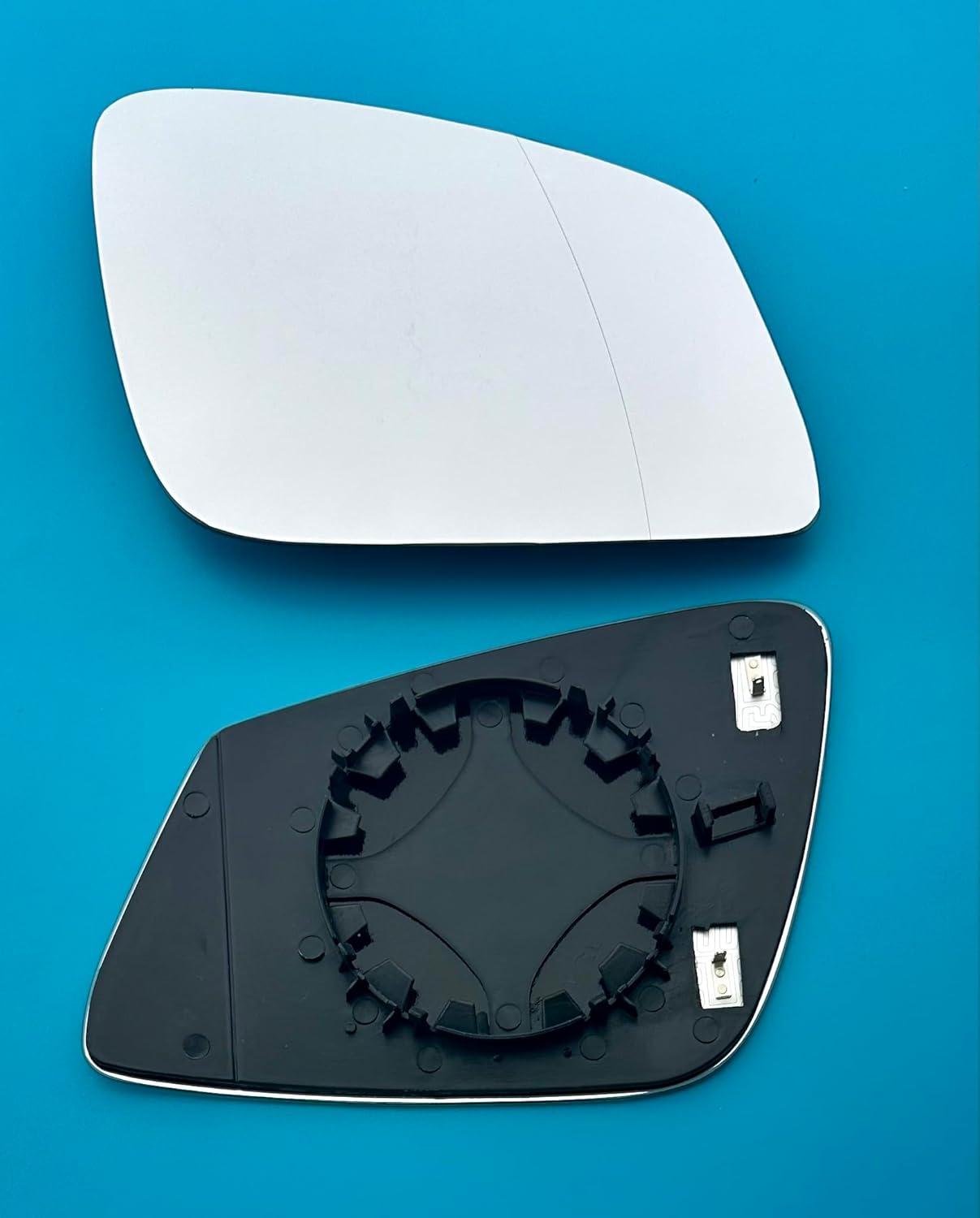 RIGHT+LH Side Blue Wing Heated Mirror Glass For BMW M3/E46 E82 E88 E85 ...