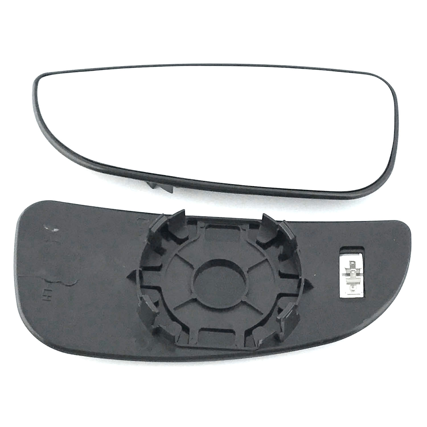 Fiat Ducato Wing Mirror Replacement With Base. Convex. LHS. 06-22